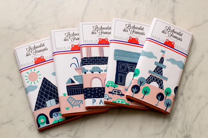le chocolat des francais packaging design | Packly Blog